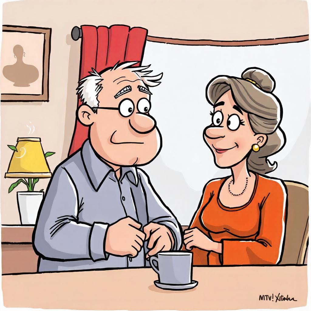 Daily Joke: A Man Well Into His Seventies Ask His Wife | Daily Jokes