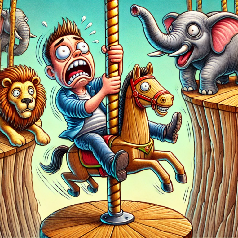 Daily Joke: How to Escape a Dangerous Situation on a Merry Go Round A ...