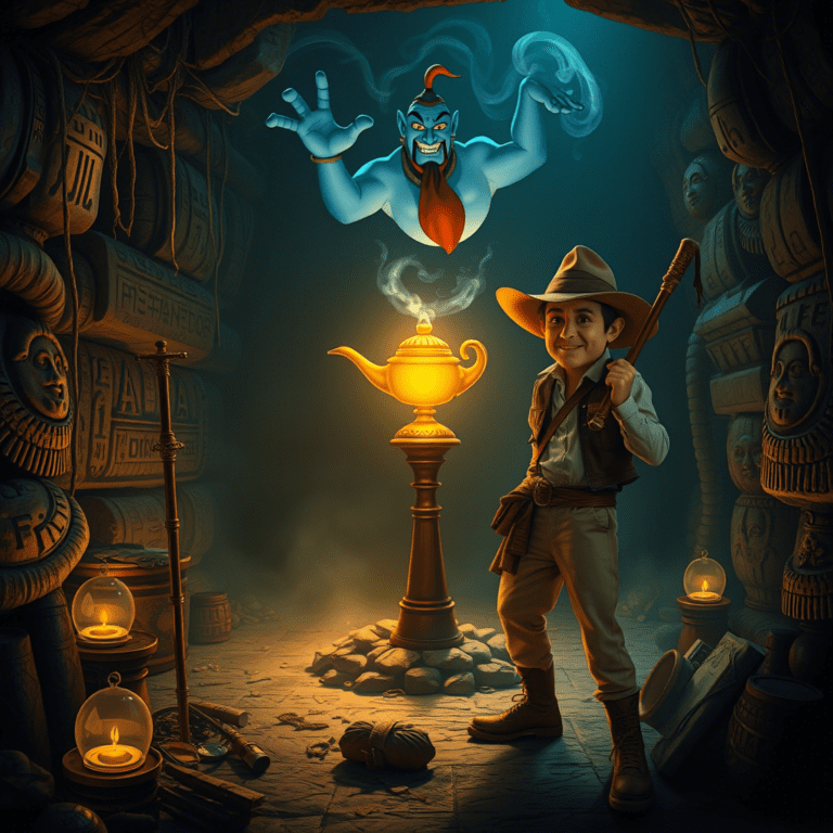 Daily Joke: Twisted Wishes The Explorer the Genie and a Hilarious ...