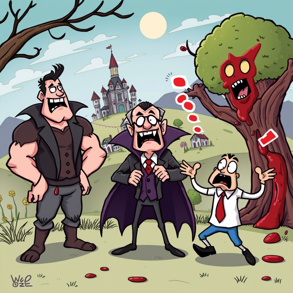 Daily Joke: Fastest Vampire Reveals His Secret And It Shocks His ...