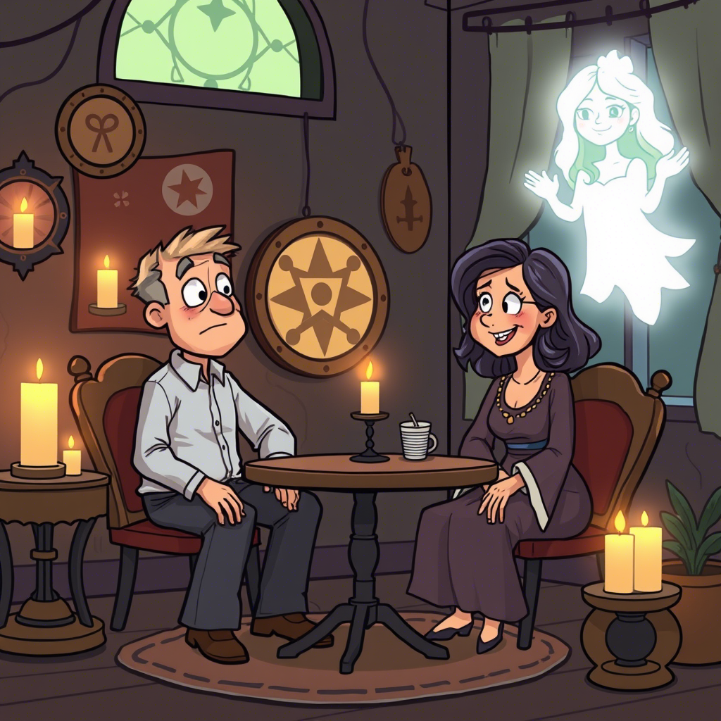 Daily Joke: Husband Asks His Dead Wife If Shes Happy The Response Was ...