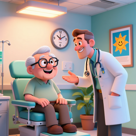 Daily Joke: Doctors Check Up Reveals a Classic Senior Couple Punchline ...